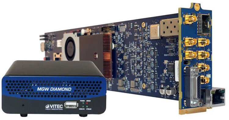 VITEC MGW Diamond Quad Channel HEVC and H.264 Encoder 17338 B&H
