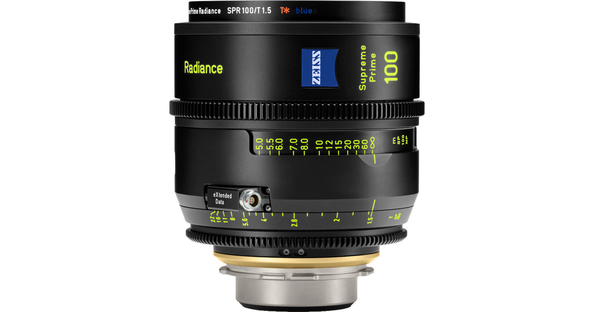 ZEISS Supreme Prime Radiance 100mm T1.5 Lens (PL, Meters)