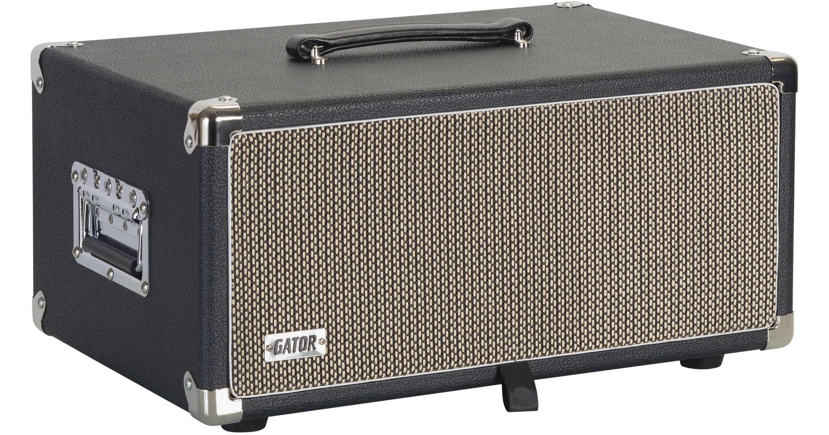 Gator Vintage Amp Vibe Rack Case - 4U (Black) GR-RETRORACK-4BK
