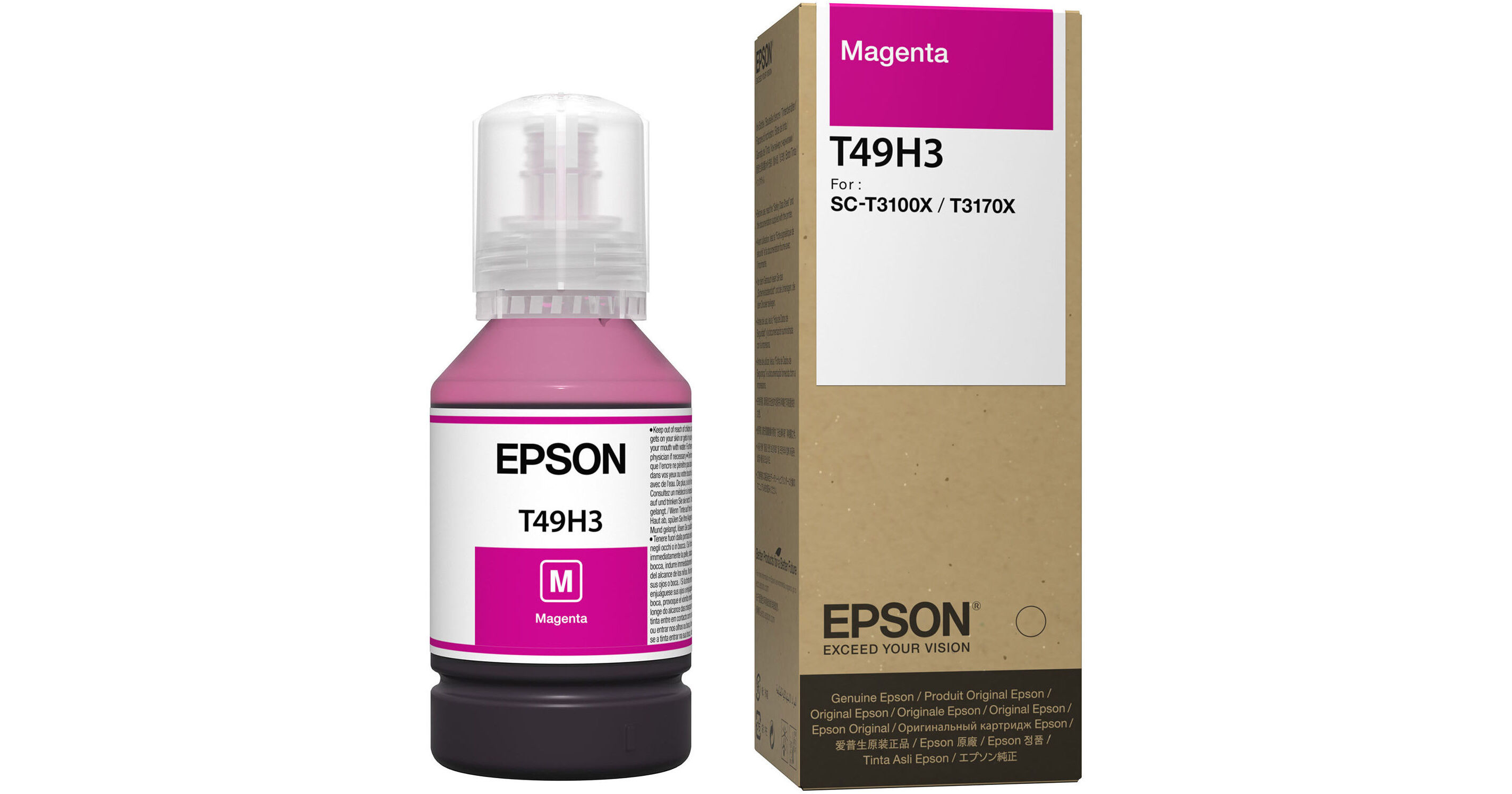 Epson T49H Magenta Ink Bottle (140mL) T49H300 B&H Photo Video