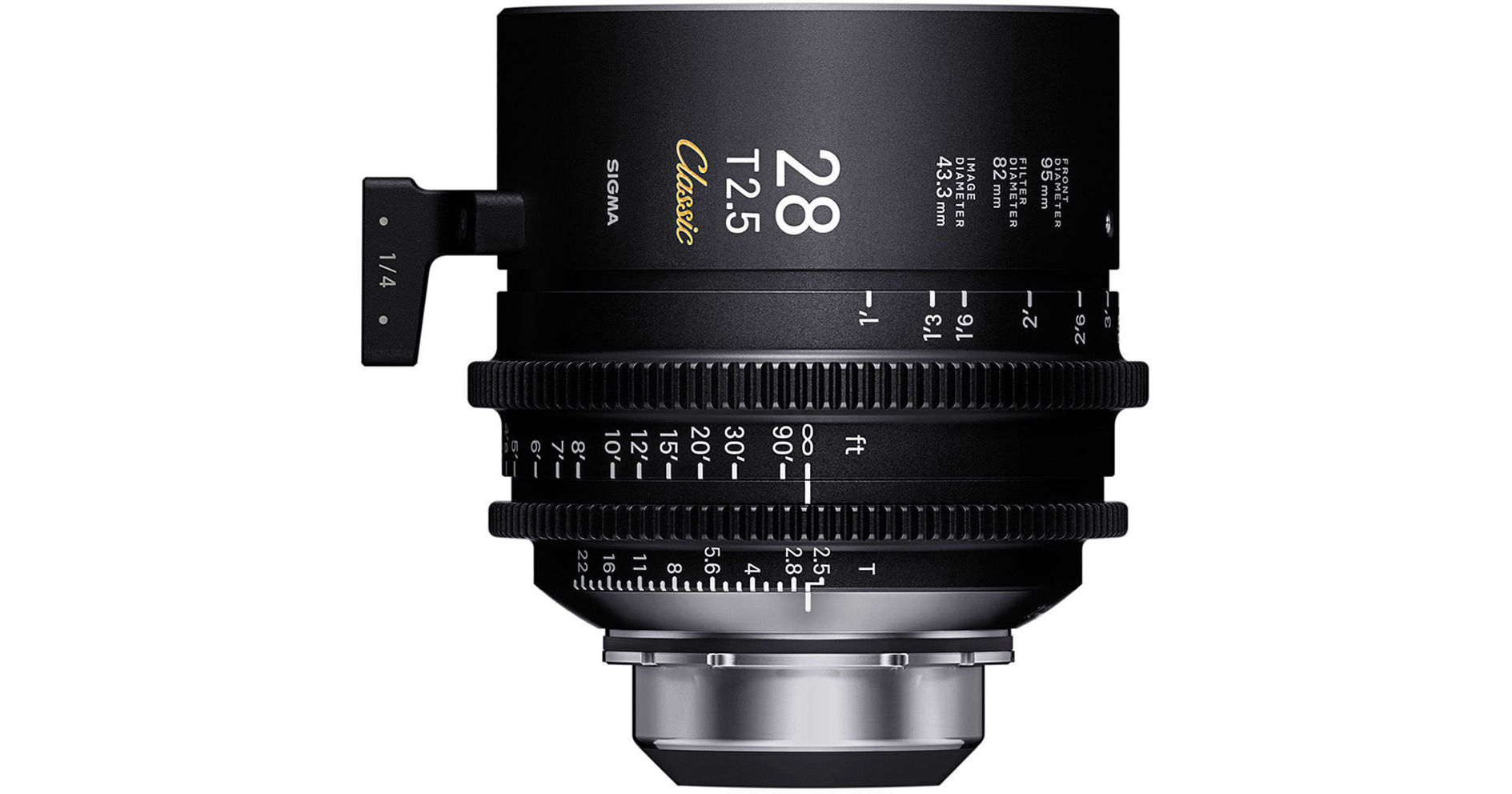 Sigma 28mm T2.5 FF Classic Cine Prime Lens with /i 44A974 B&H