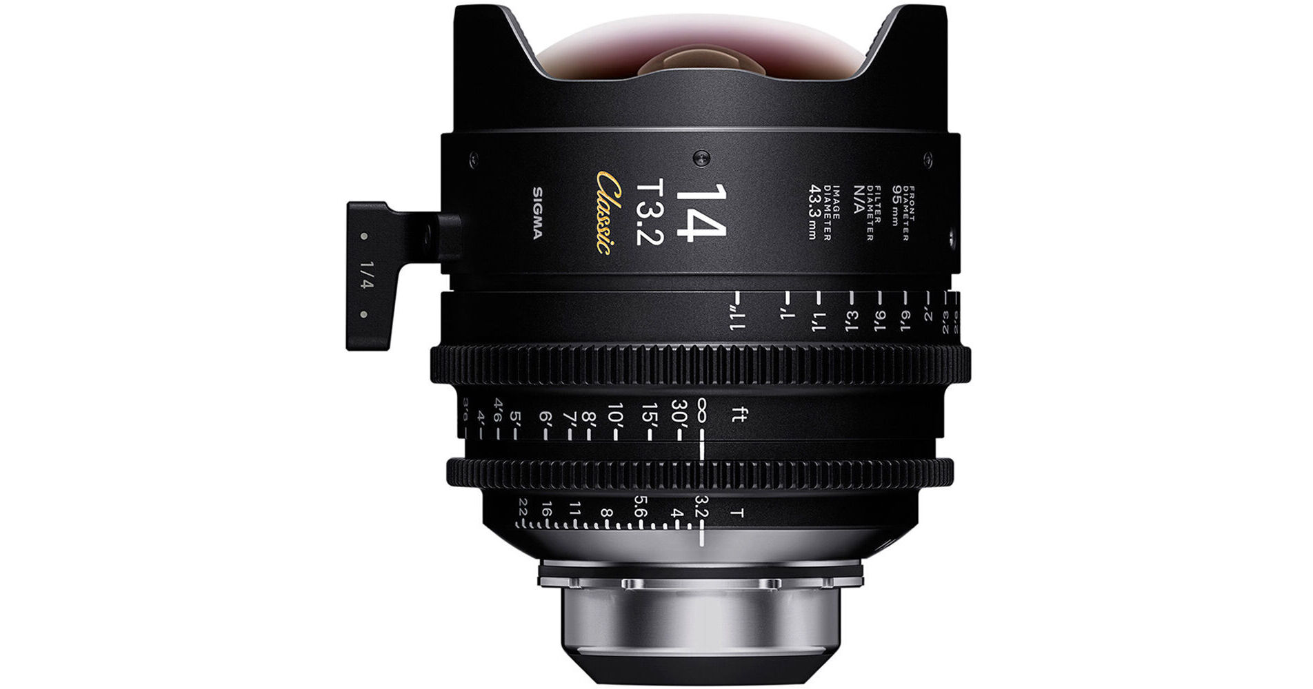 Sigma 14mm T3.2 FF Classic Cine Prime Lens with /i 45A974 B&H