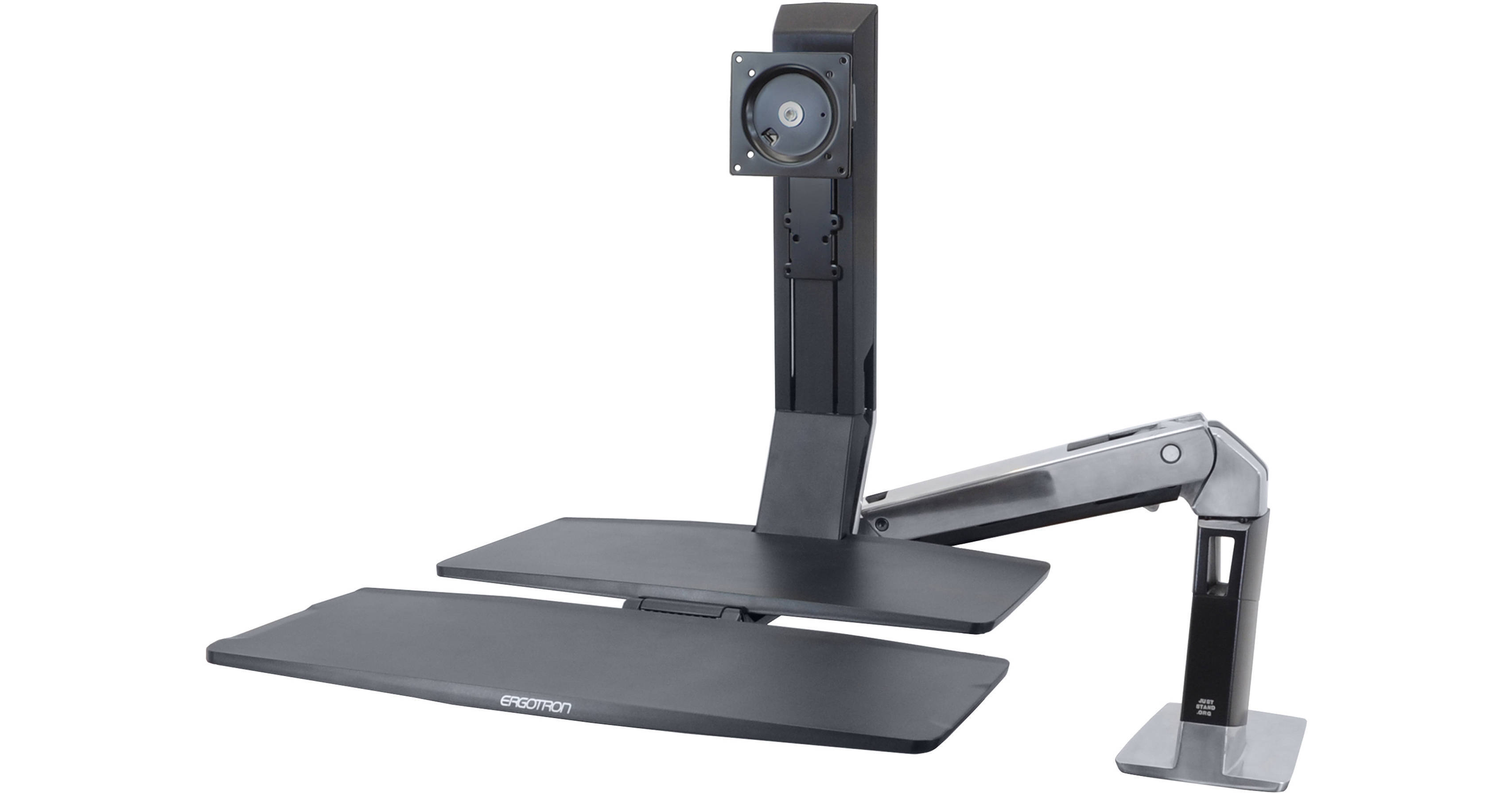Ergotron WorkFit-A Single Monitor Sit-to-Stand Desk 24-317-026