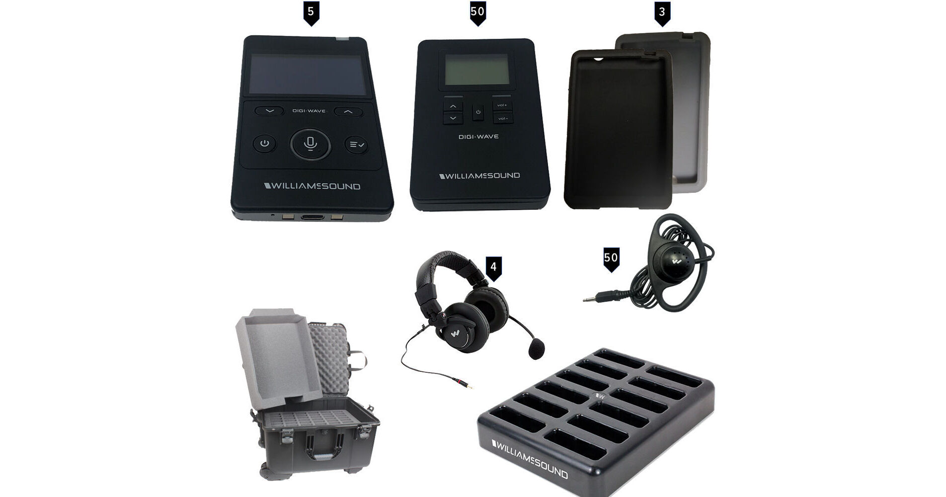 Williams Sound Digi-Wave 400 Series DWS INT 5 400 ALK B&H Photo