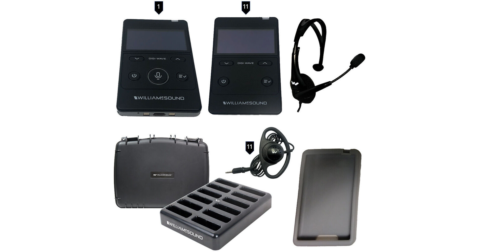 Williams Sound Digi-Wave 400 Series Tour Guide DWS TGS 11 400