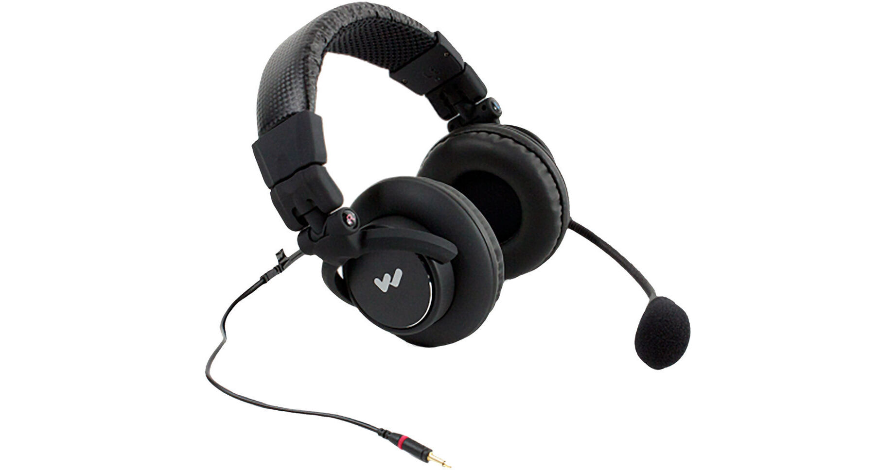 Williams Sound Dual-Muff Headset Microphone with TRRS MIC 158