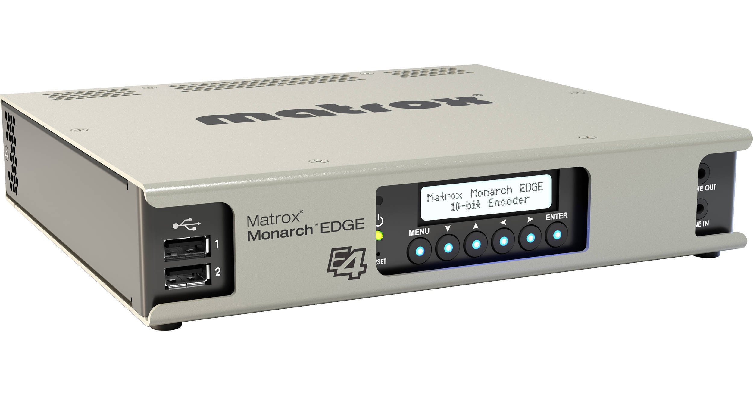 Matrox Monarch Edge Encoder With 4 SDI Inputs MDG4/E10/I B&H
