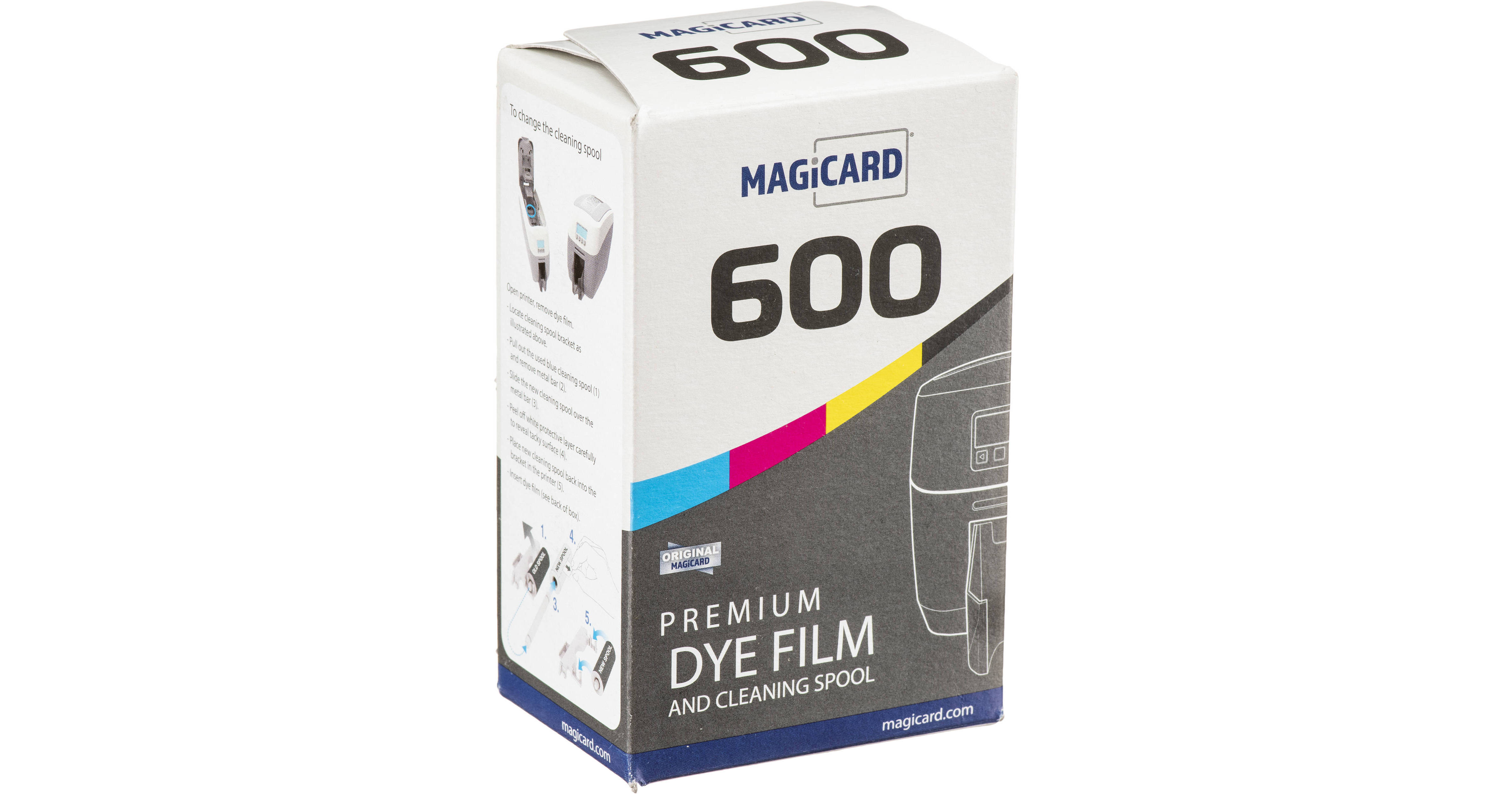 Magicard 250-Shot Color Film (Black on Reverse) MB250YMCKOK/2