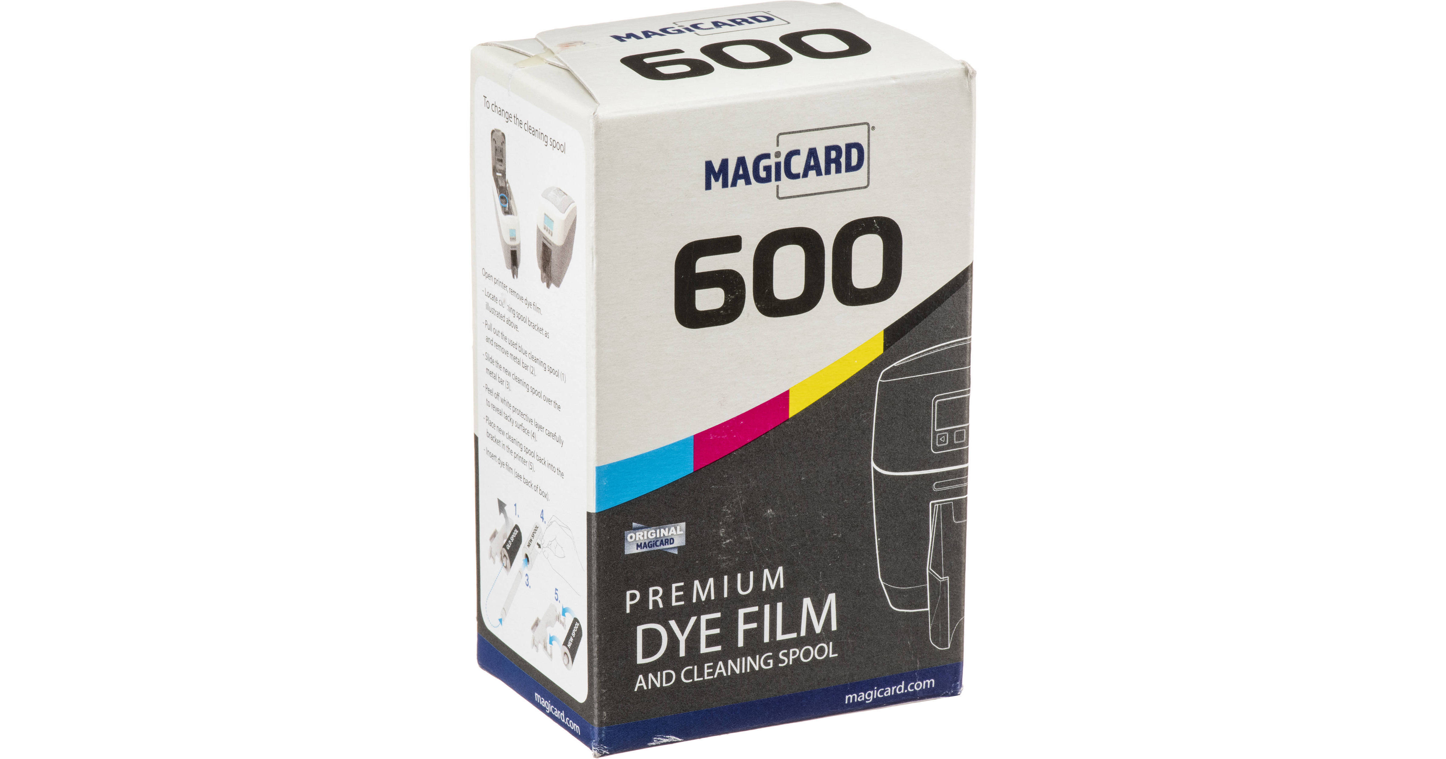 Magicard YMCKO Dye Film for 600 ID Card Printer MB300YMCKO/2 B&H