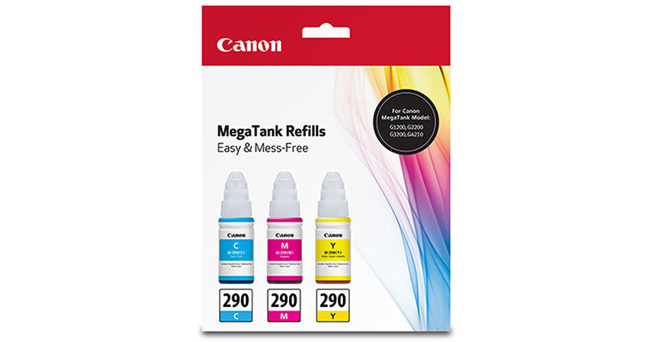 Canon GI-290 Ink Bottle Value Pack 1596C005 B&H Photo Video
