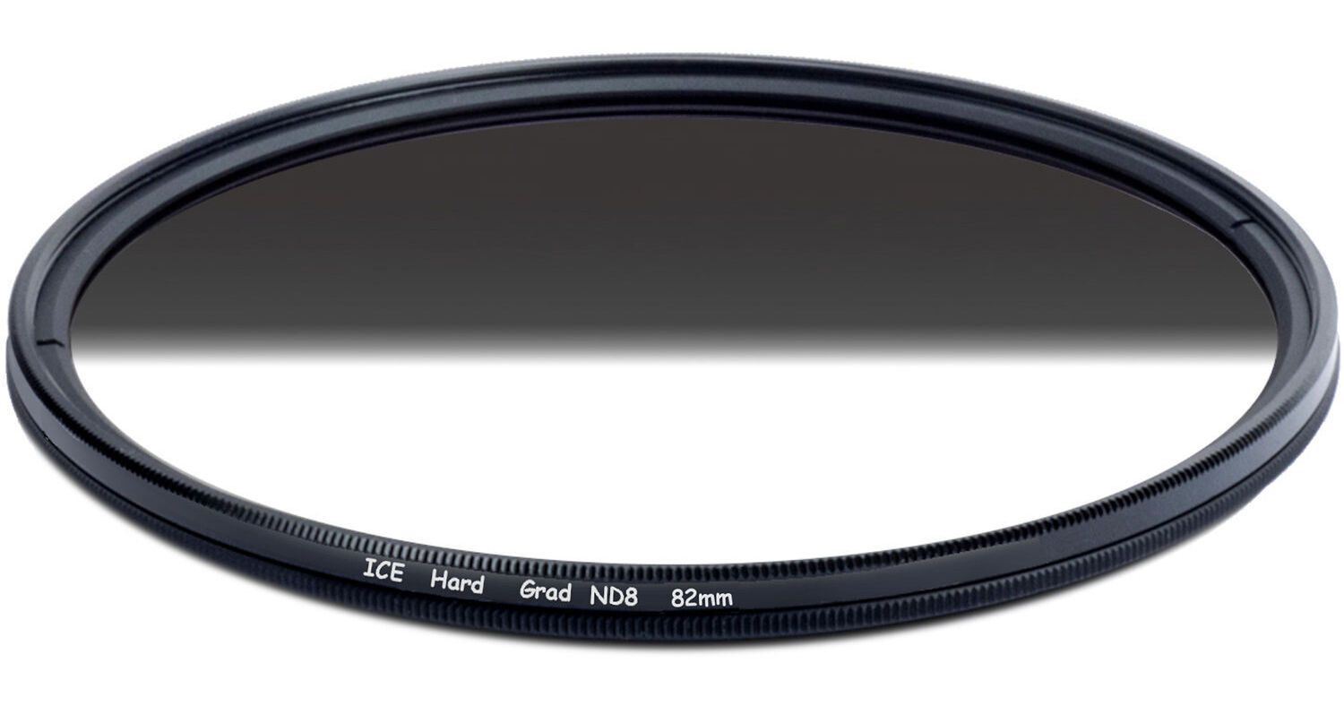 Ice 82mm Hard-Edge Graduated ND8 Filter with Rotating