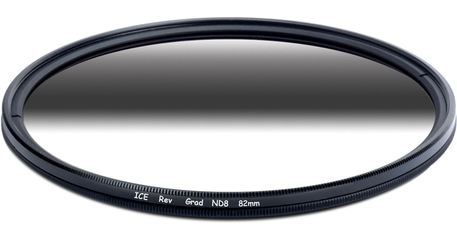 Ice 82mm Reverse Graduated ND8 Filter with Rotating ICE-REVG-82