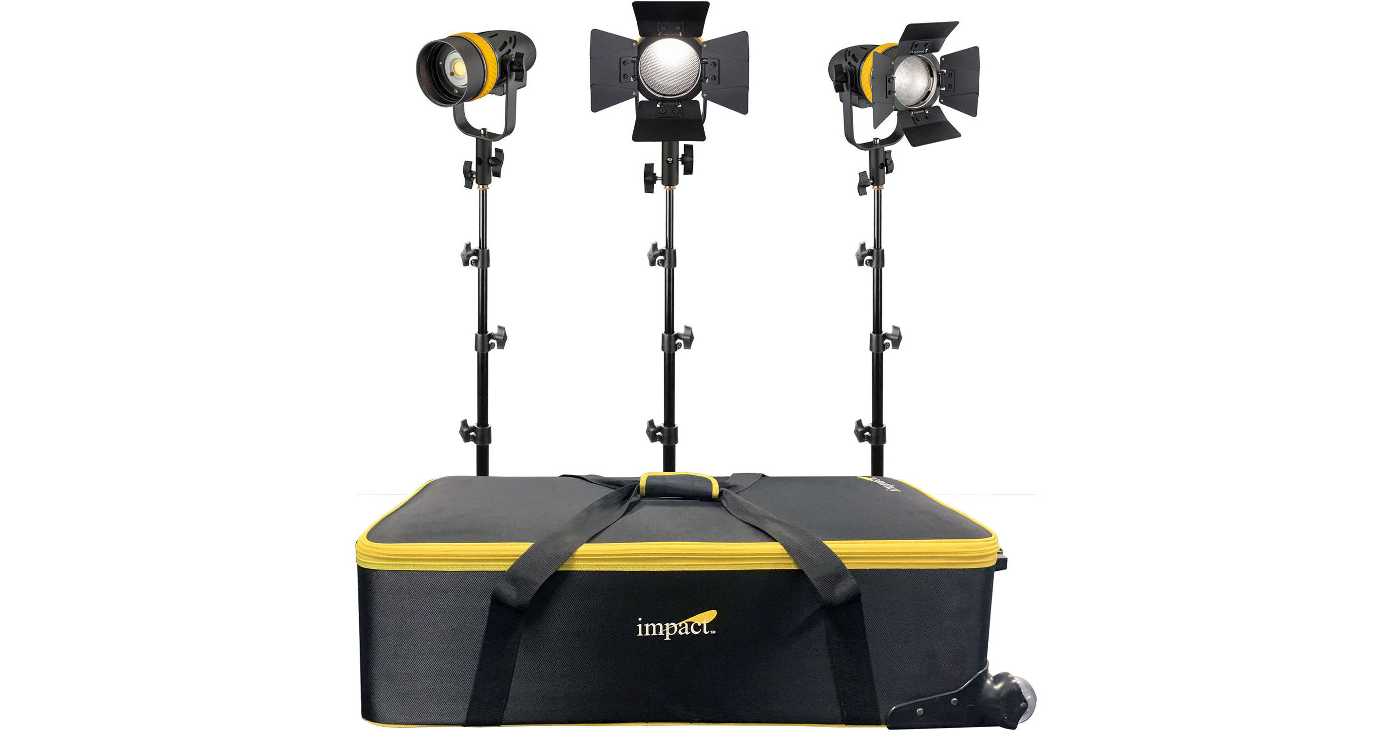 Genaray Torpedo Bi-Color LED 3-Light Kit with Case B&H Photo
