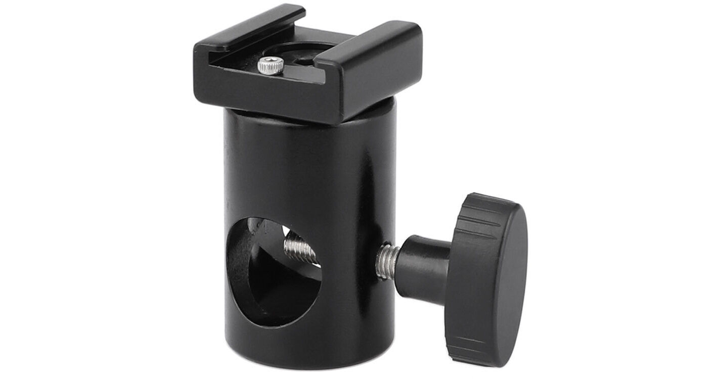 CAMVATE Light Stand Head With Cold Shoe Mount Adapter C2418 B&H