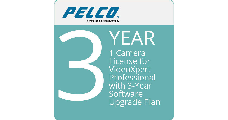 Pelco 1 Camera License for VideoXpert Professional VXP-1C-3Y B&H