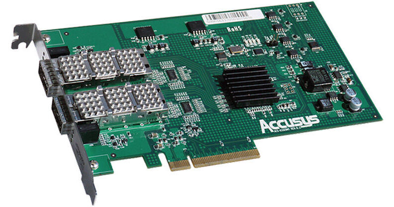 Accusys Z2M-G3 Dual Port QSFP HBA Card for PCIe3.0 x8