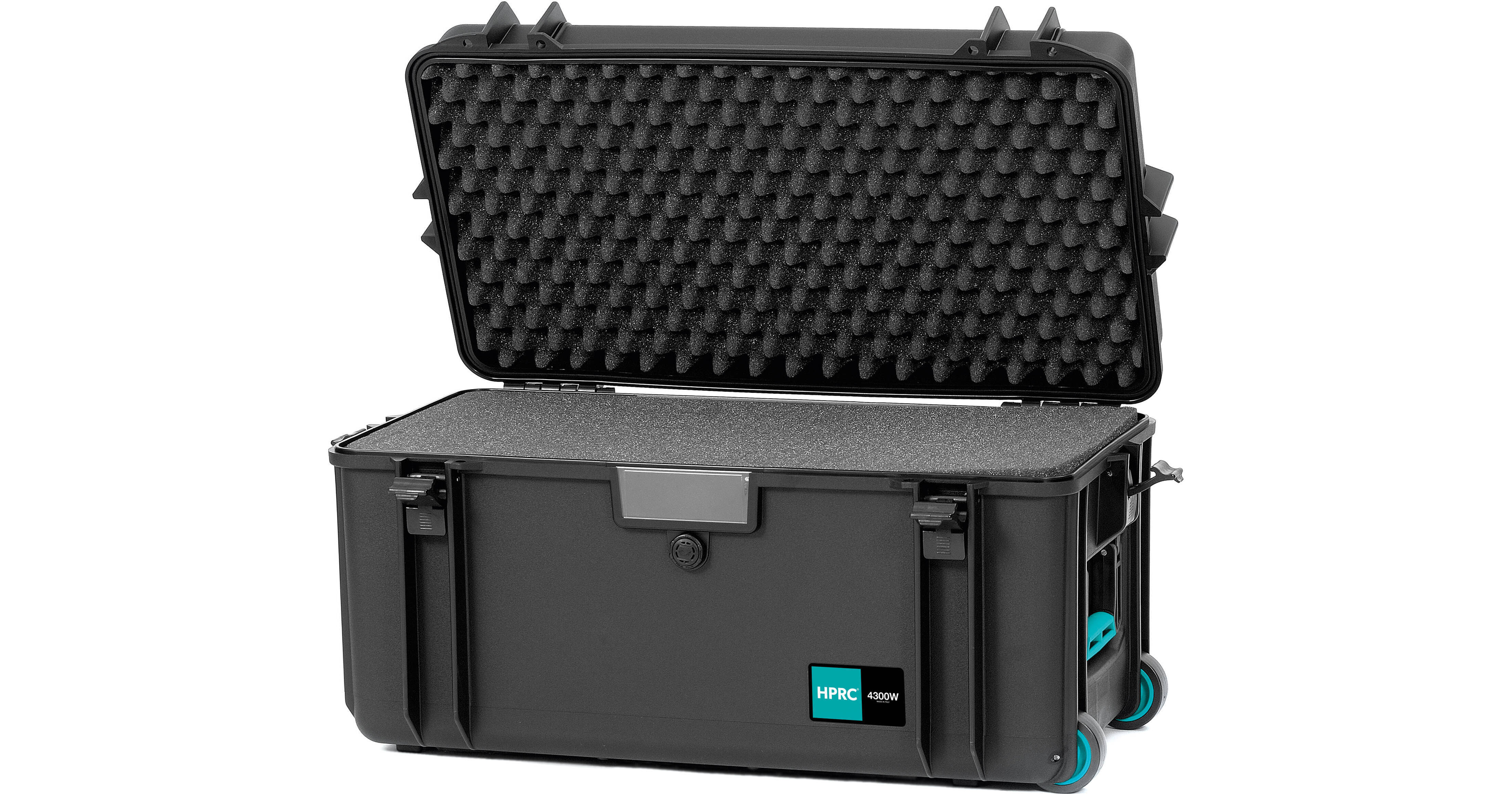 HPRC 4300 Wheeled Hard Case (Black) HPRC4300WCUBBLB B&H