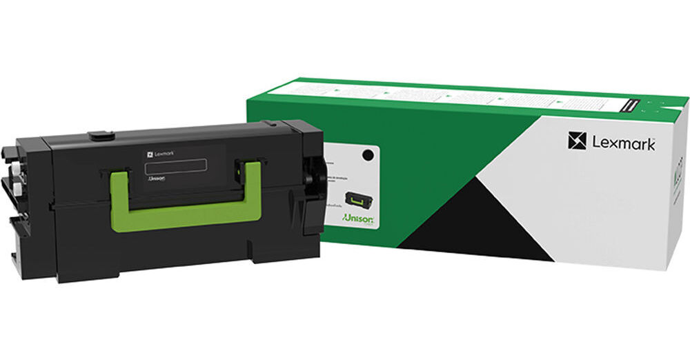 Lexmark 58D1H00 Black High-Yield Return Program Toner 58D1H00