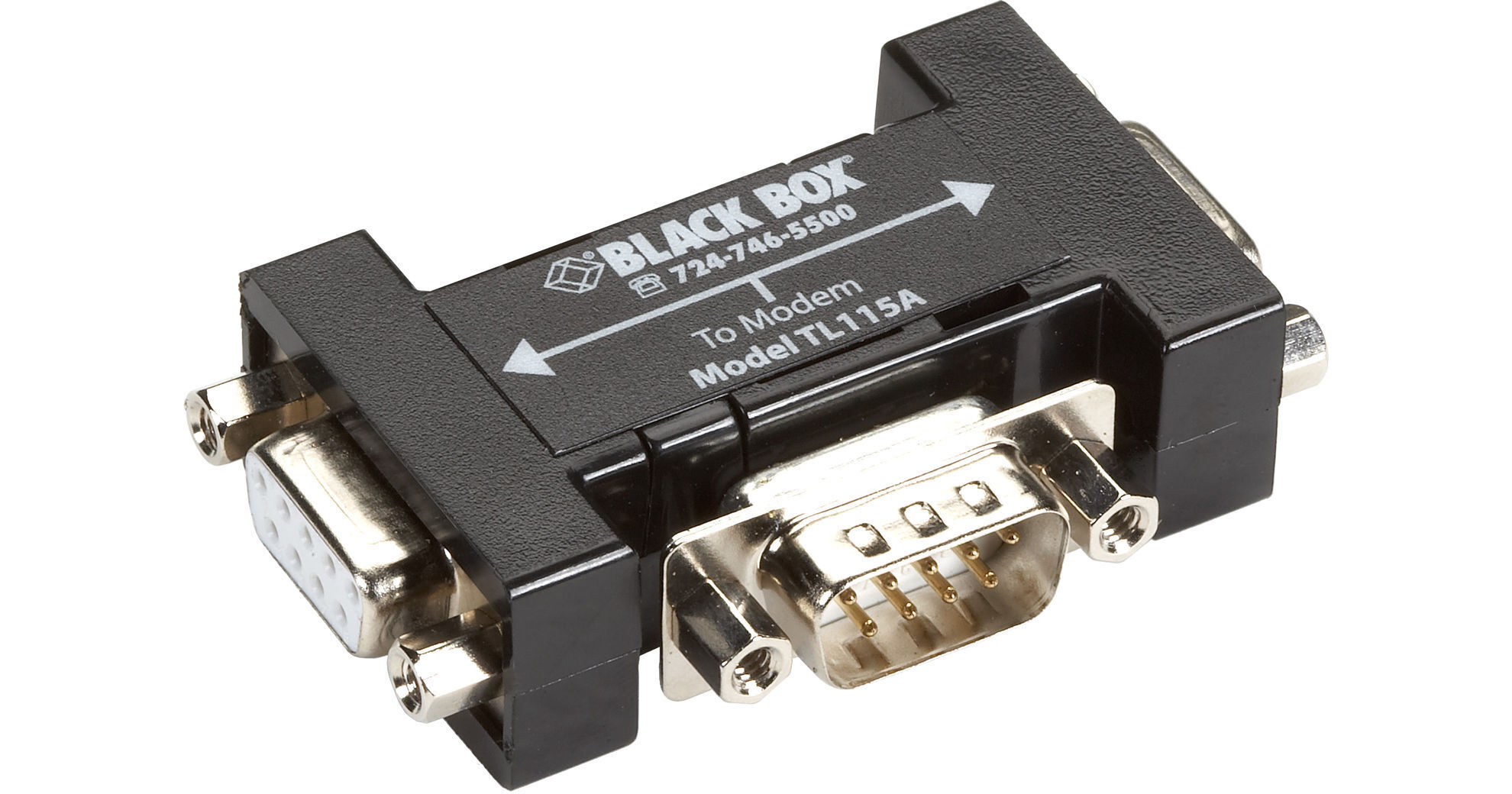 Black Box 2-Port RS-232/DB-9 Passive Splitter TL115A B&H Photo