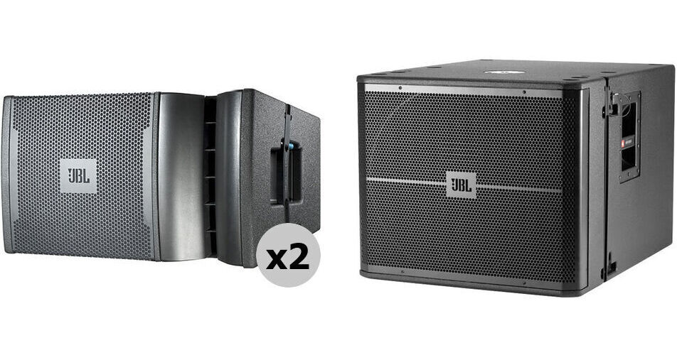 JBL VRX Powered Line Array Kit with Pair of VRX932 and Single