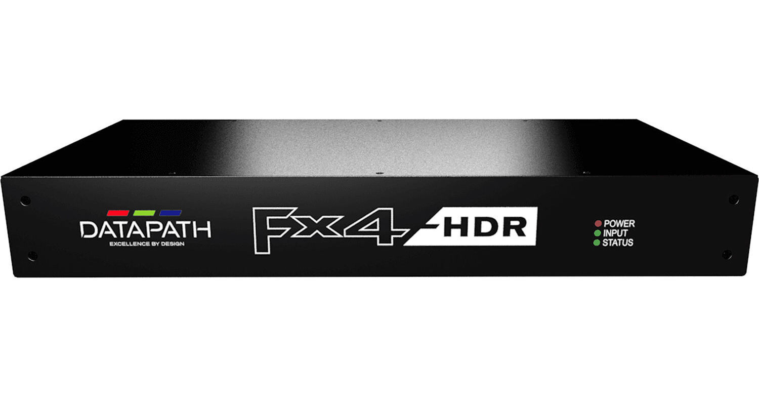 DATAPATH 4K HDR Display Controller with 4 x HDMI Outputs FX4-HDR