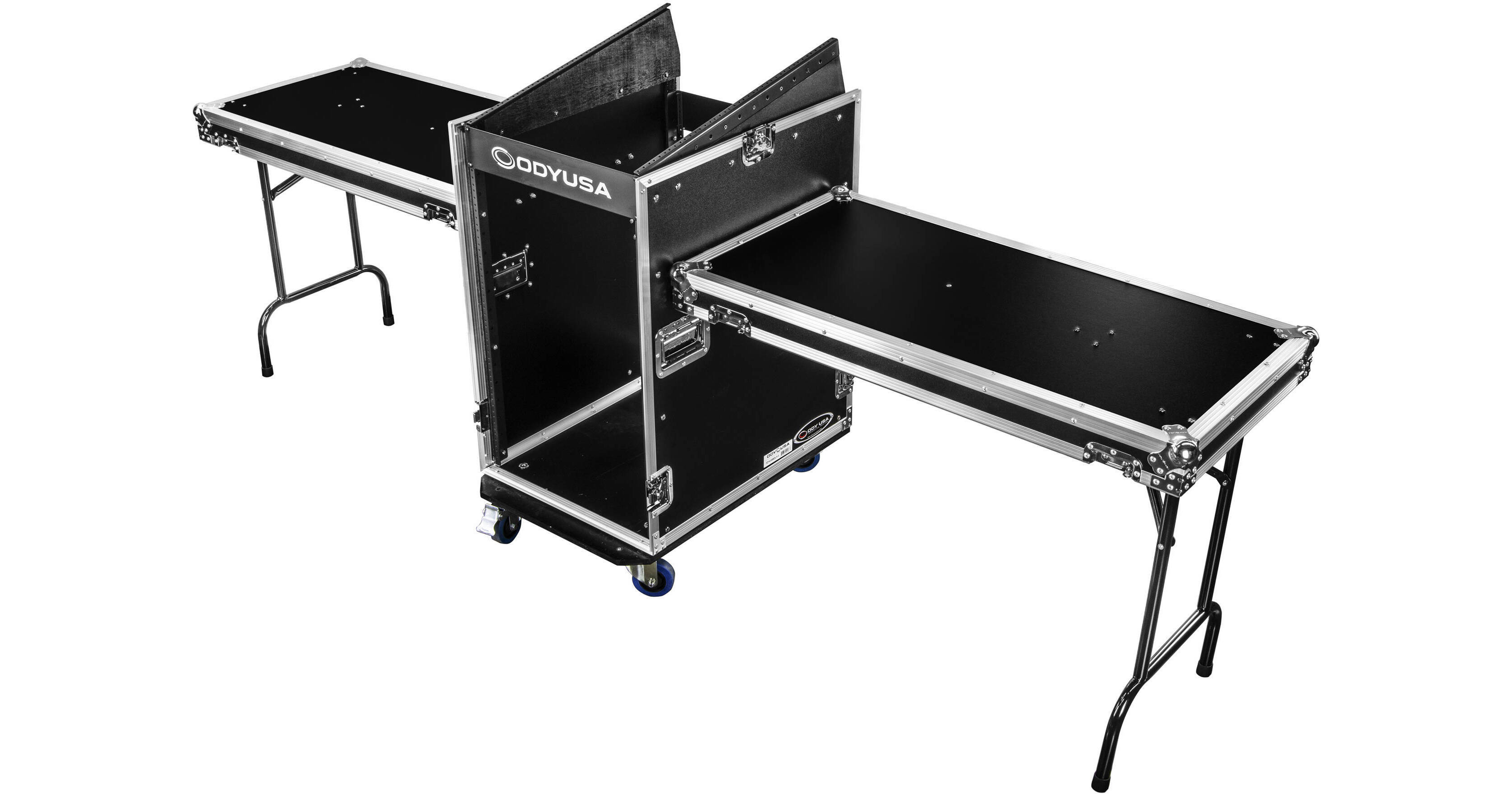 Odyssey Deluxe Pro Combo Rack with Two Side Tables FZ1416WDLX-II
