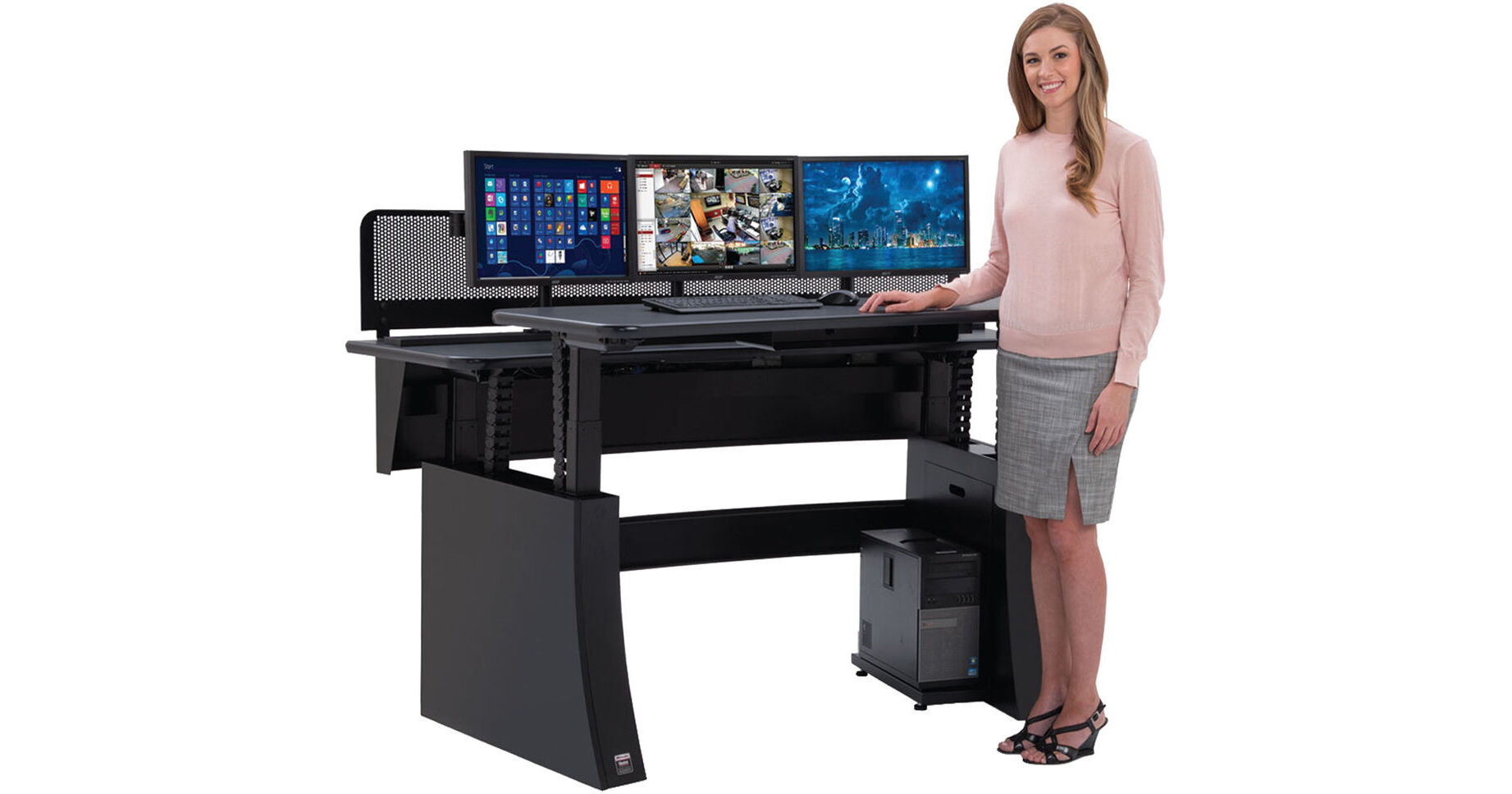 Winsted 75" Wide Stationary Impulse Paradigm Console B3216 B&H