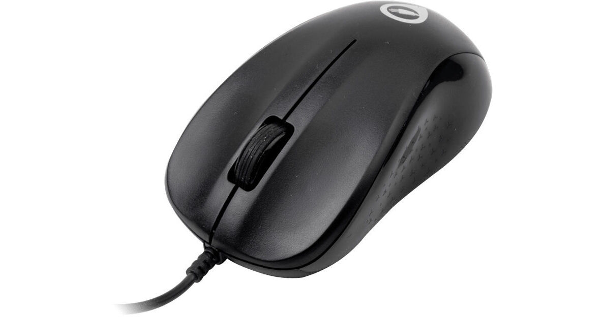 Anywhere Cart AC-MOUSE 3-Button USB Wired Optical Mouse AC-MOUSE