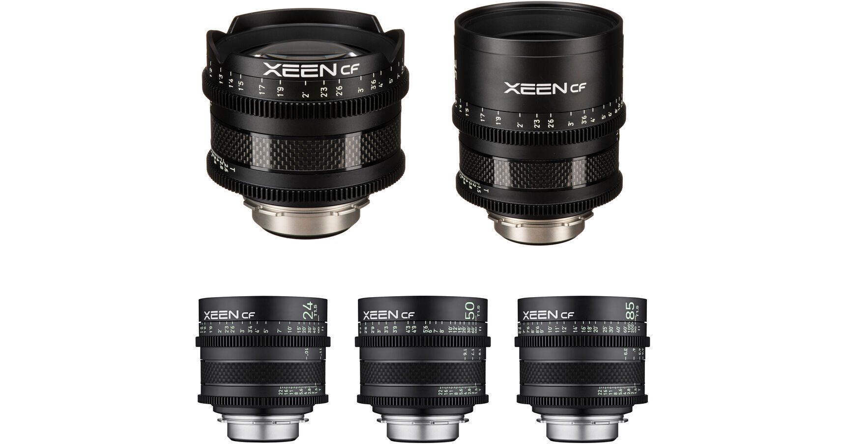 Rokinon XEEN CF Pro 5-Lens PL-Mount Cine Lens Kit B&H Photo