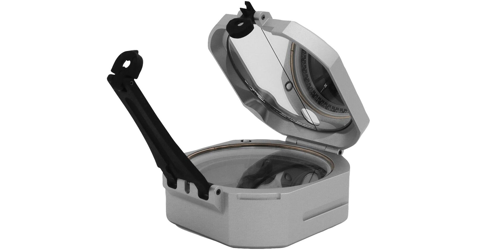 Brunton Standard Transit Compass (Azimuth 0-360, Gray) F-5020