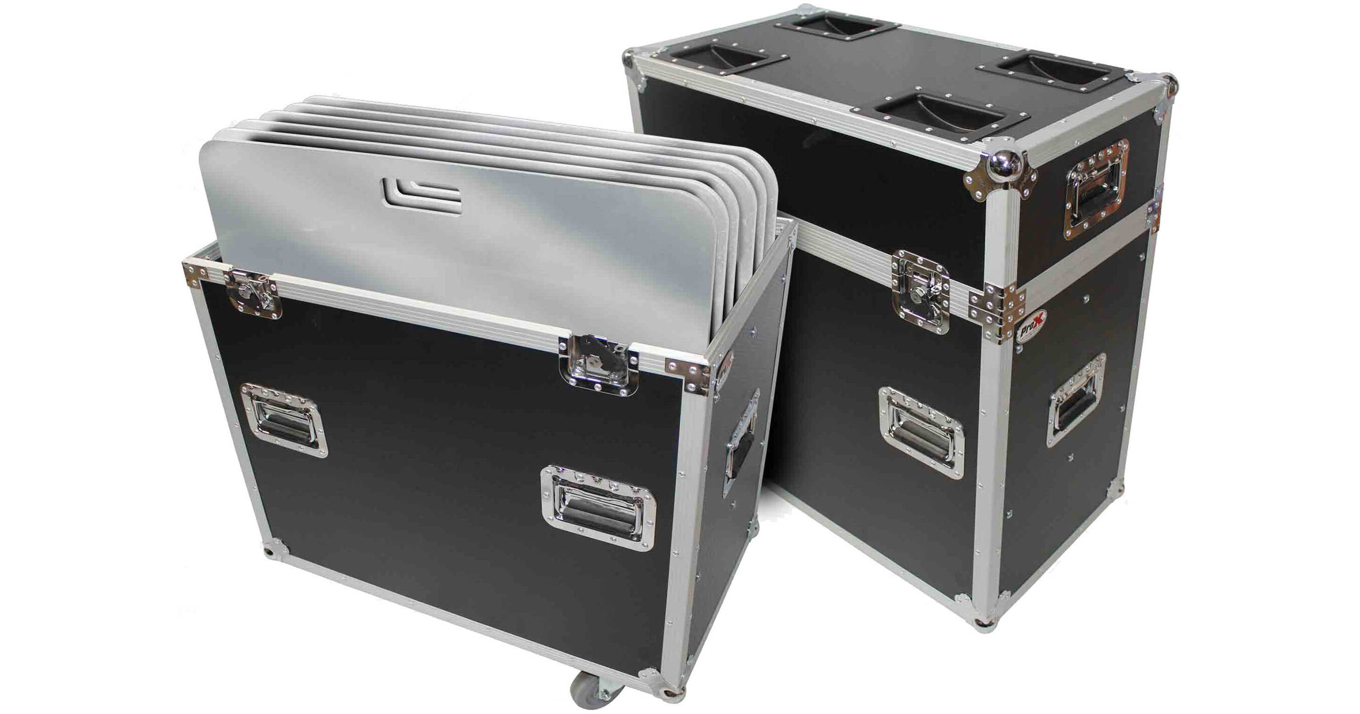 ProX Flight Case with Six 30 x 30" Aluminum XS-6XBP3030PACK B&H