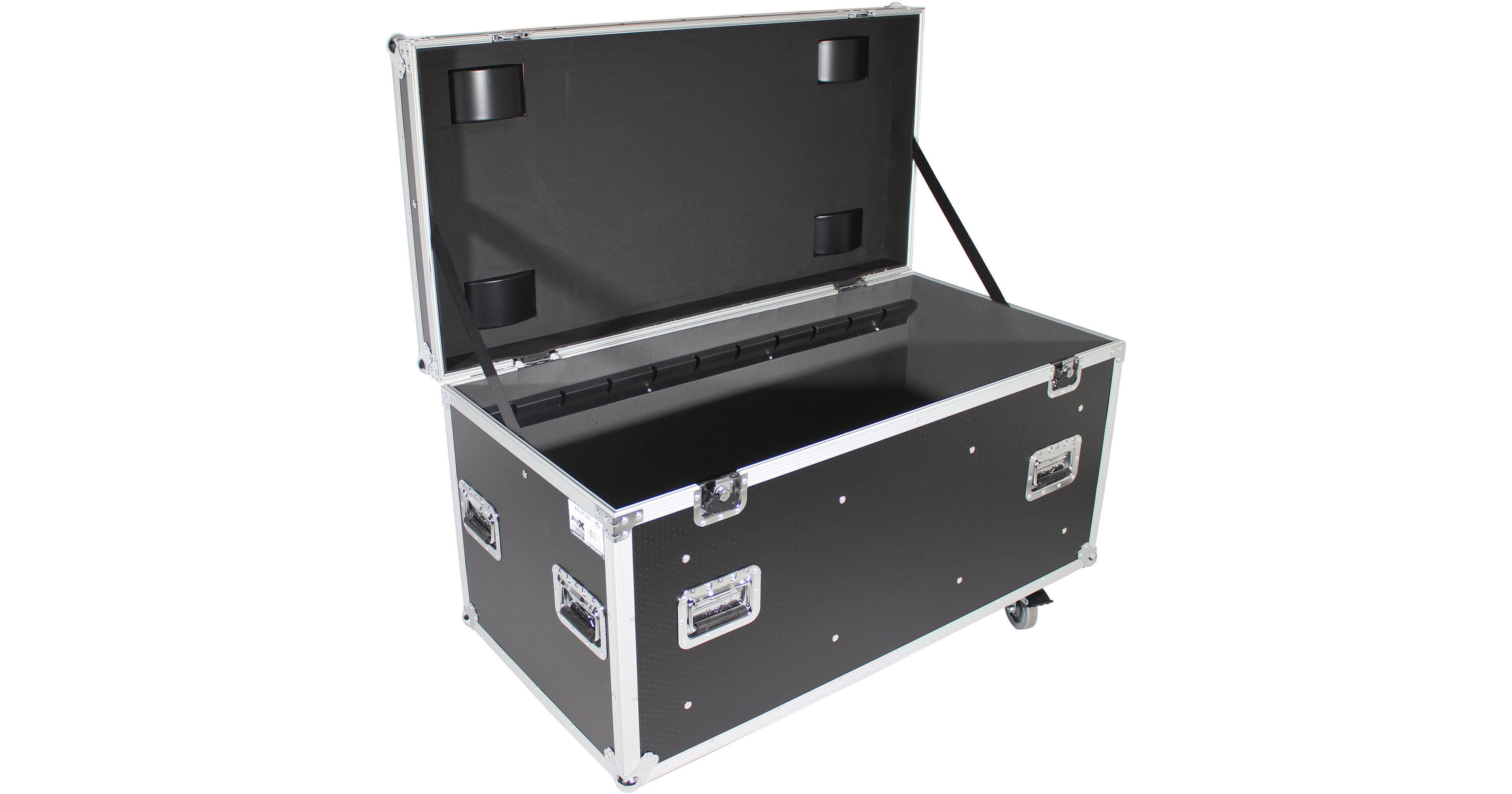 ProX Utility Storage Case with 4" Caster Wheels (Black) XS-UTLD1