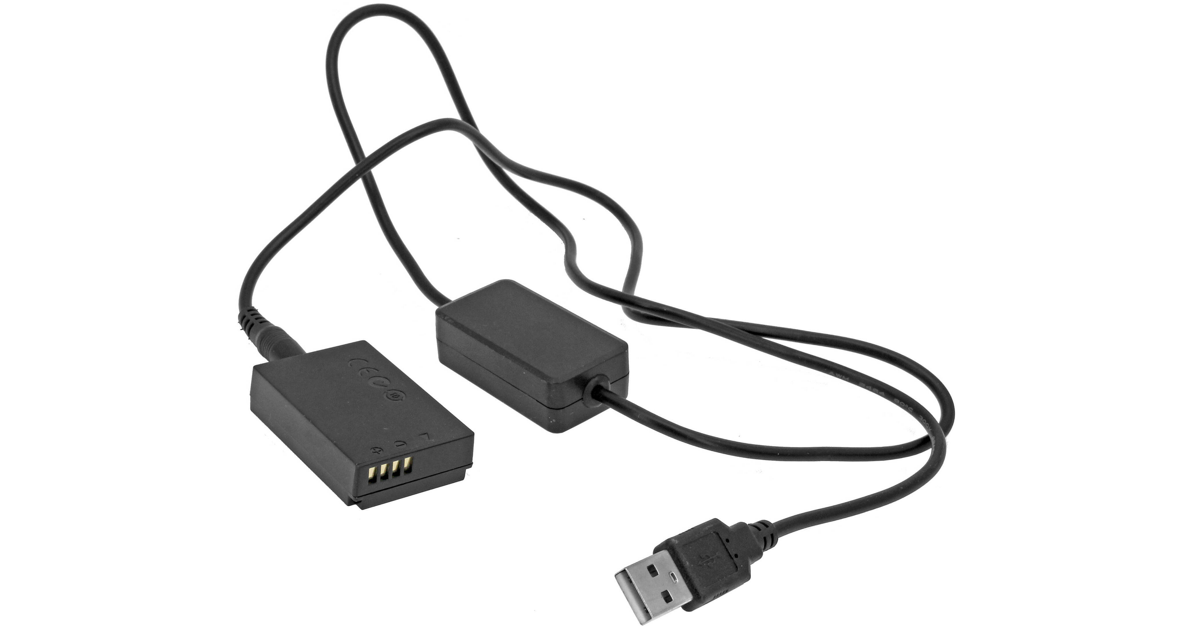 GyroVu USB to Canon LP-E12 Dummy Battery Cable (40")