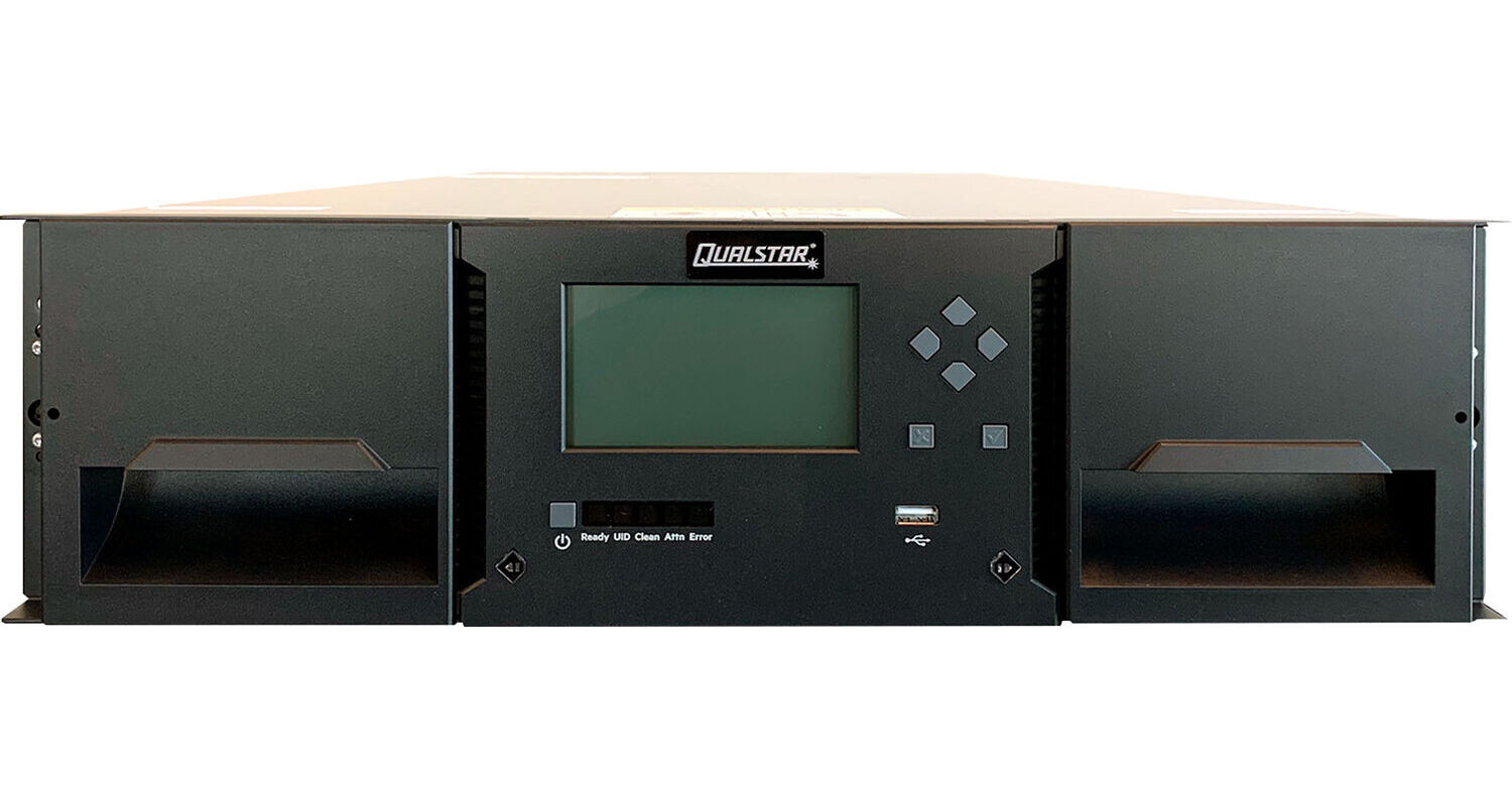 Qualstar Q40 Scalable LTO Tape Library with LTO-8 SAS