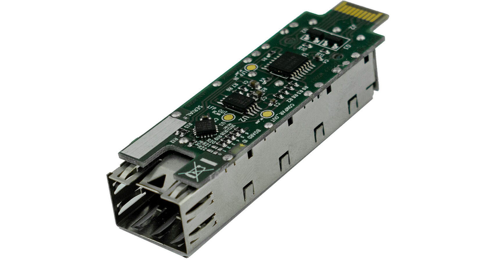 PHABRIX Universal SFP MSA/Non-MSA Cage with Power PHSXM-CAGEP
