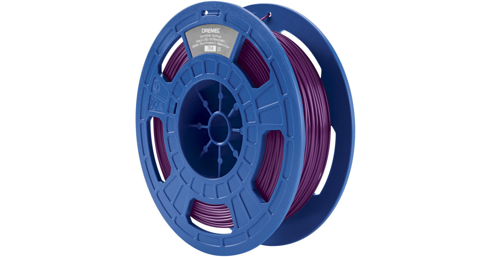 Dremel 3D 1.75mm PLA Filament (0.75 kg, Purple) PLA-PUR-01 B&H