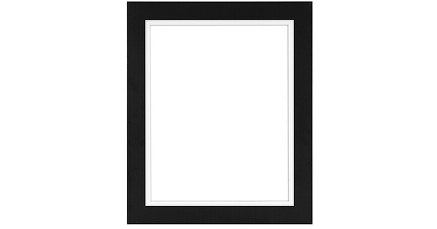 MCS Framatic Modern Frame with 8 x 10" Glass and 8 x 10" 300977
