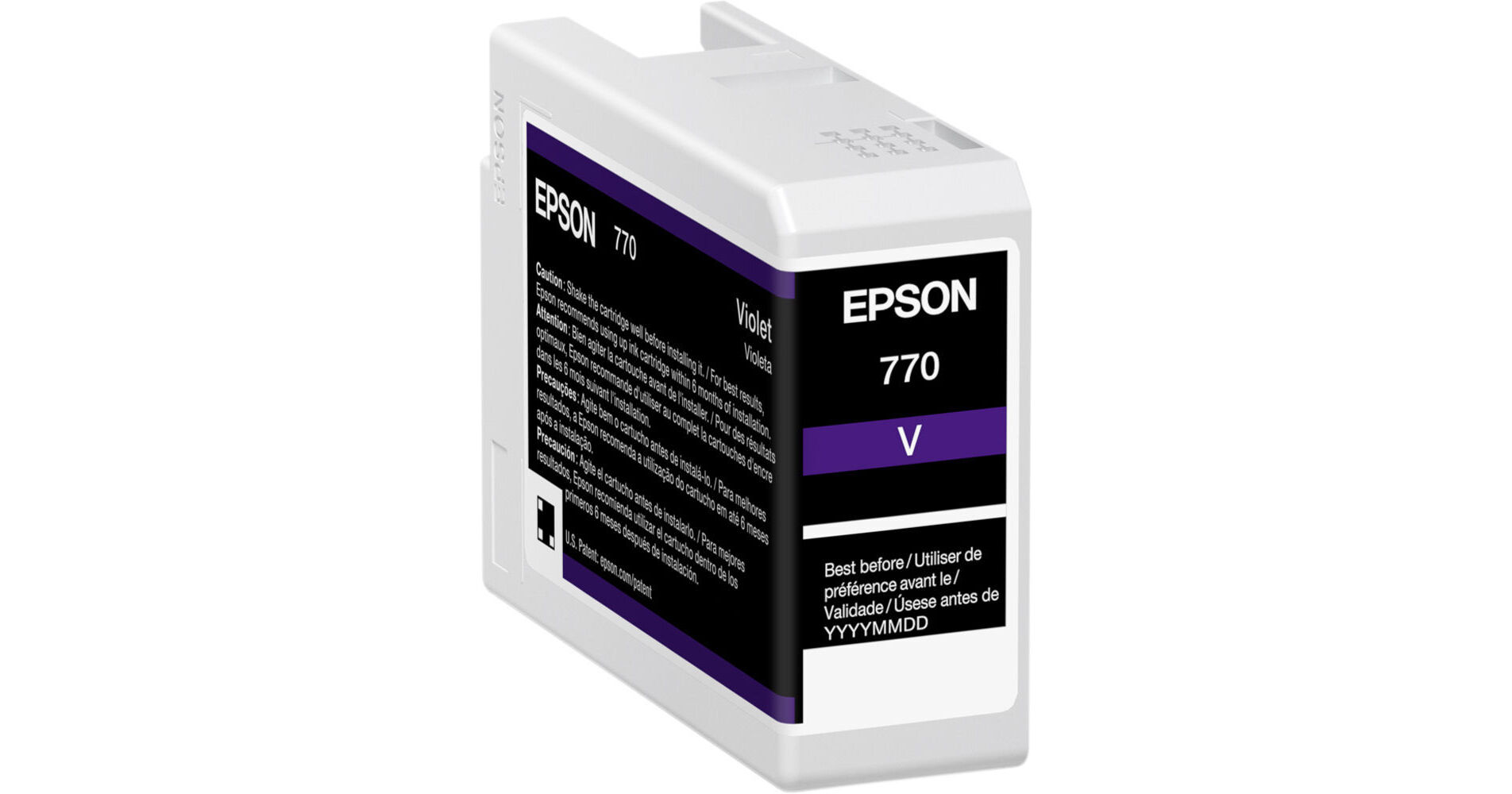 Epson 770 UltraChrome PRO10 Violet Ink Cartridge (25mL) T770020