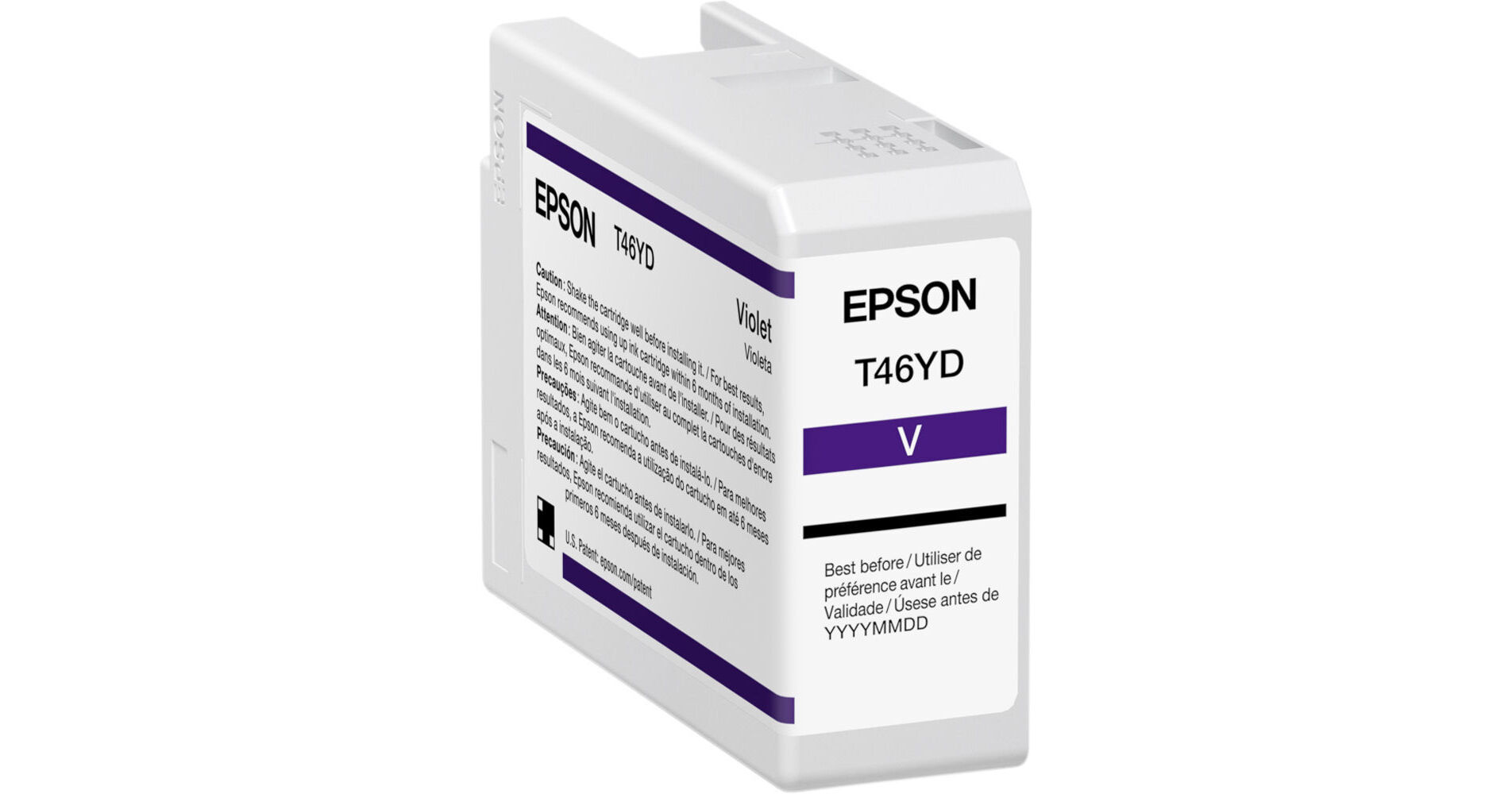Epson T46Y Violet UltraChrome PRO10 Ink Cartridge (50mL) T46YD00