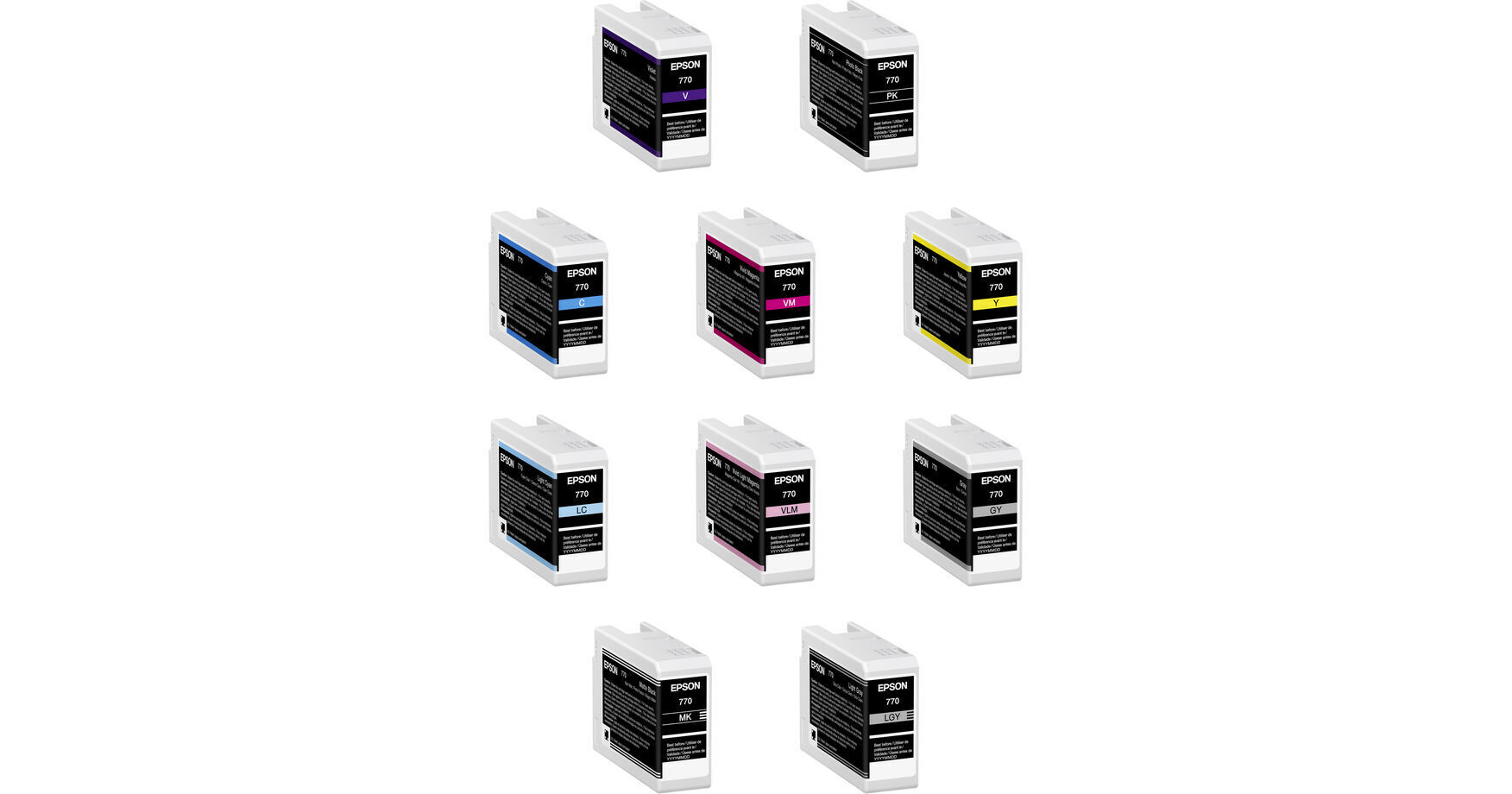 Epson UltraChrome PRO10 Ink Cartridge Set B&H Photo Video
