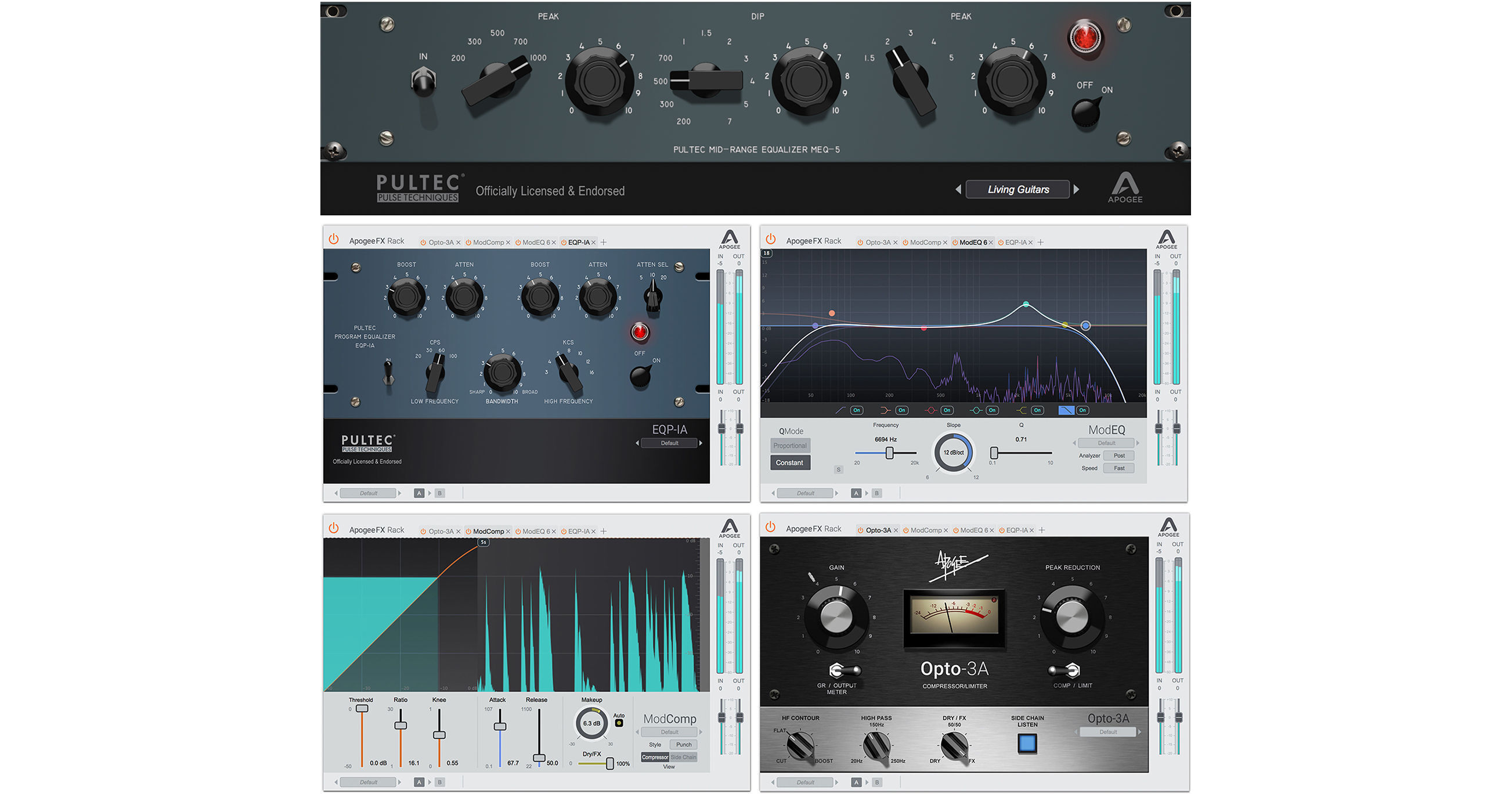 Apogee Electronics Vintage/Modern FX Plug-In FXBUNDLERETAILV2