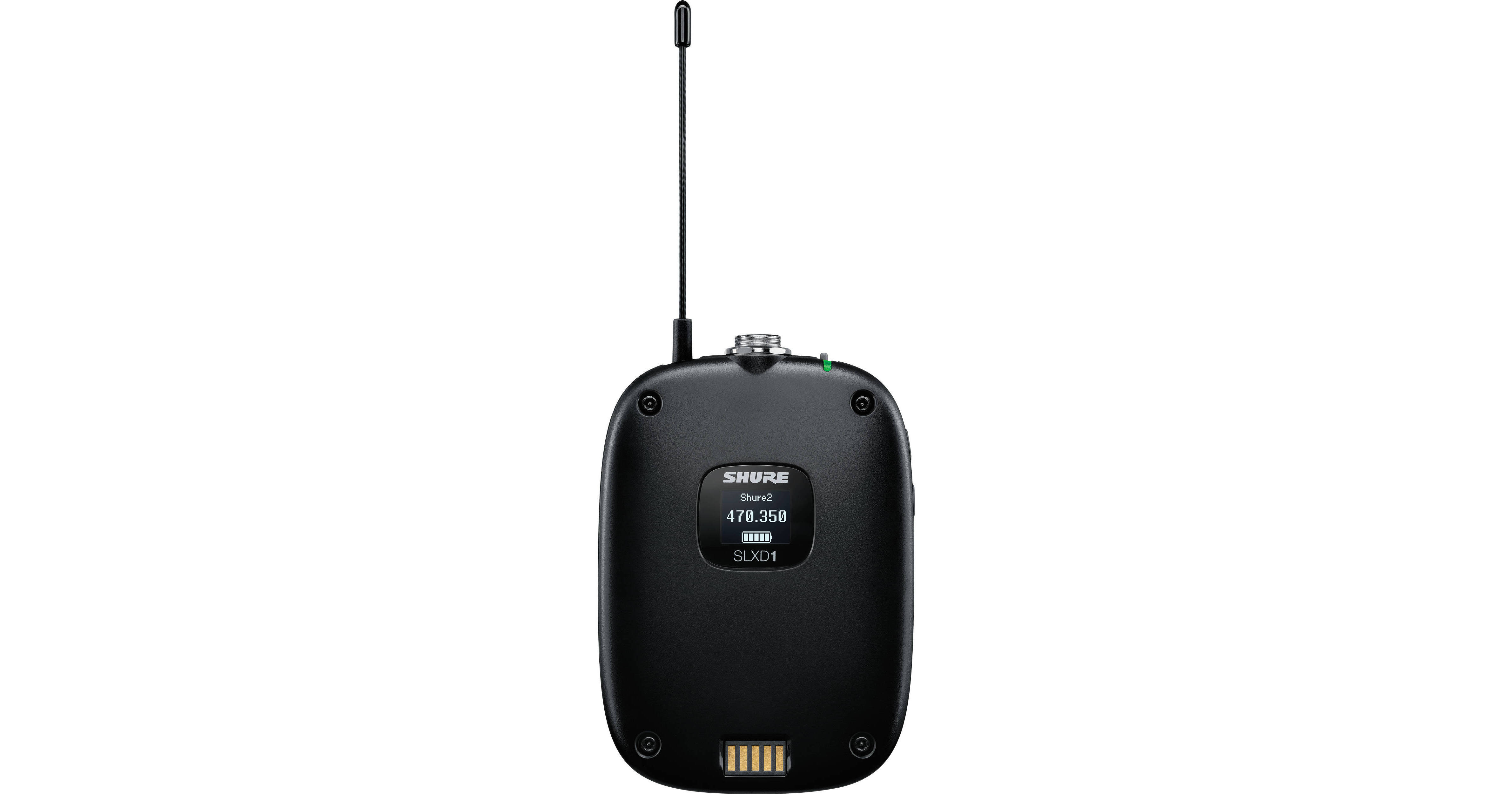 Shure SLXD1 Digital Wireless Bodypack Transmitter SLXD1-G58 B&H