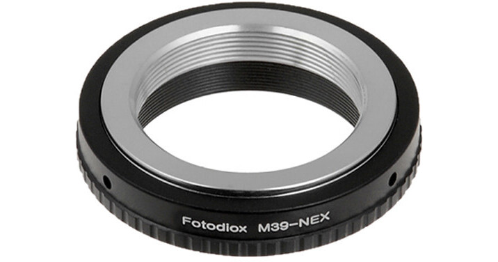 FotodioX Mount Adapter for M39/L39-Mount Lens to Sony M39-SNYE