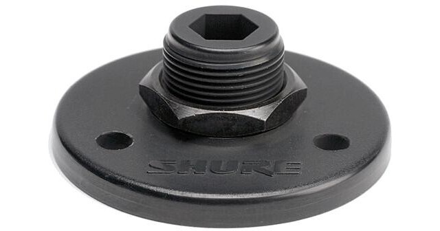 Shure A12B Mounting Flange (Black) A12B B&H Photo Video