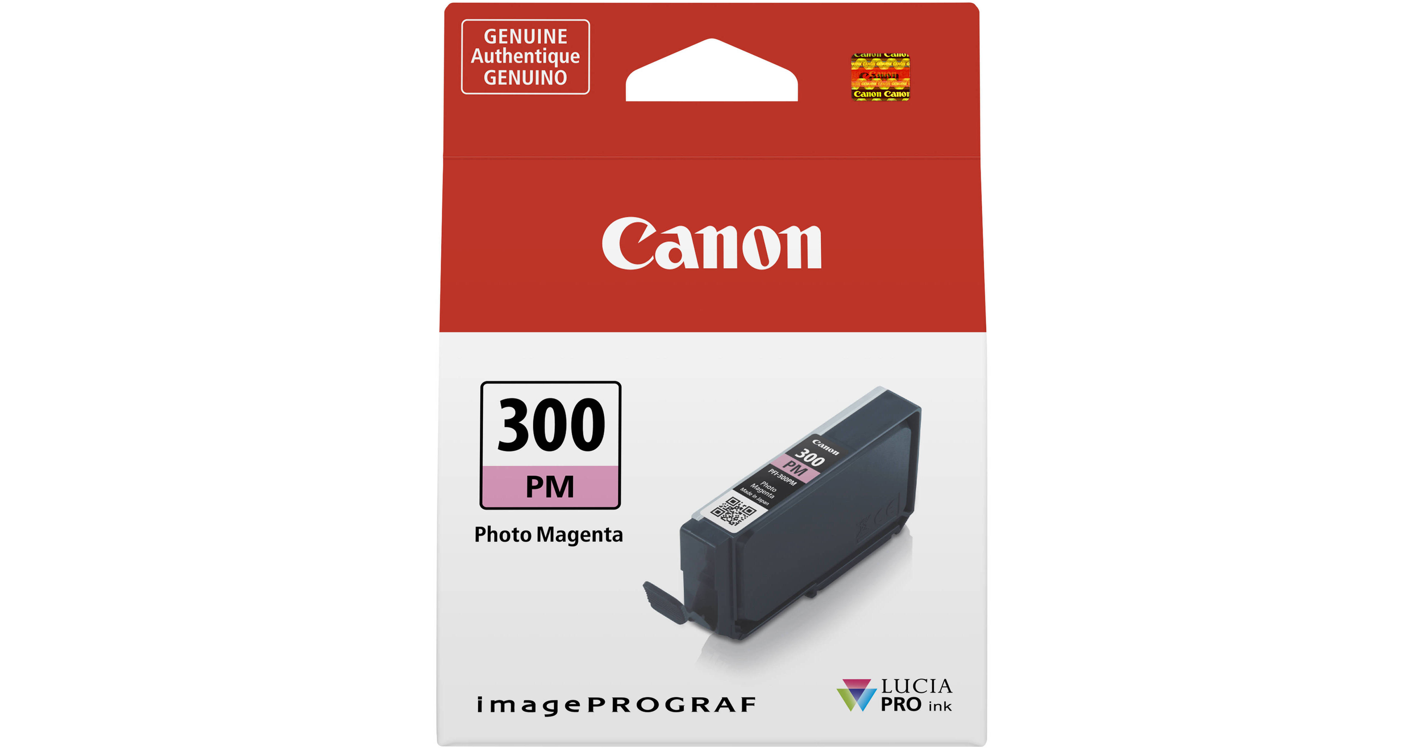 Canon PFI-300 Photo Magenta Ink Tank 4198C002 B&H Photo Video