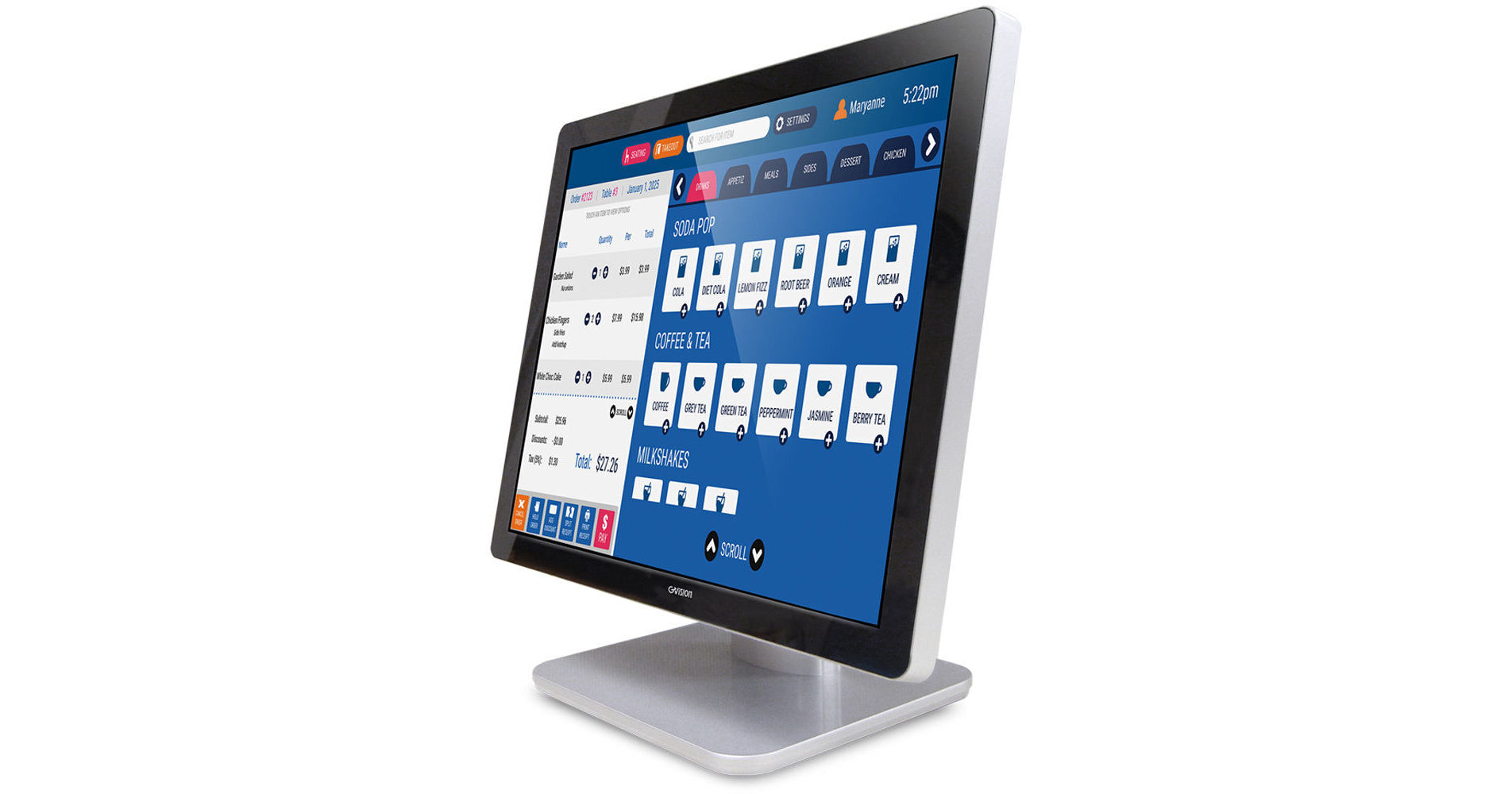 GVision USA D19ZH 19" Class SXGA Desktop/POS D19ZH-AV-K5P0 B&H