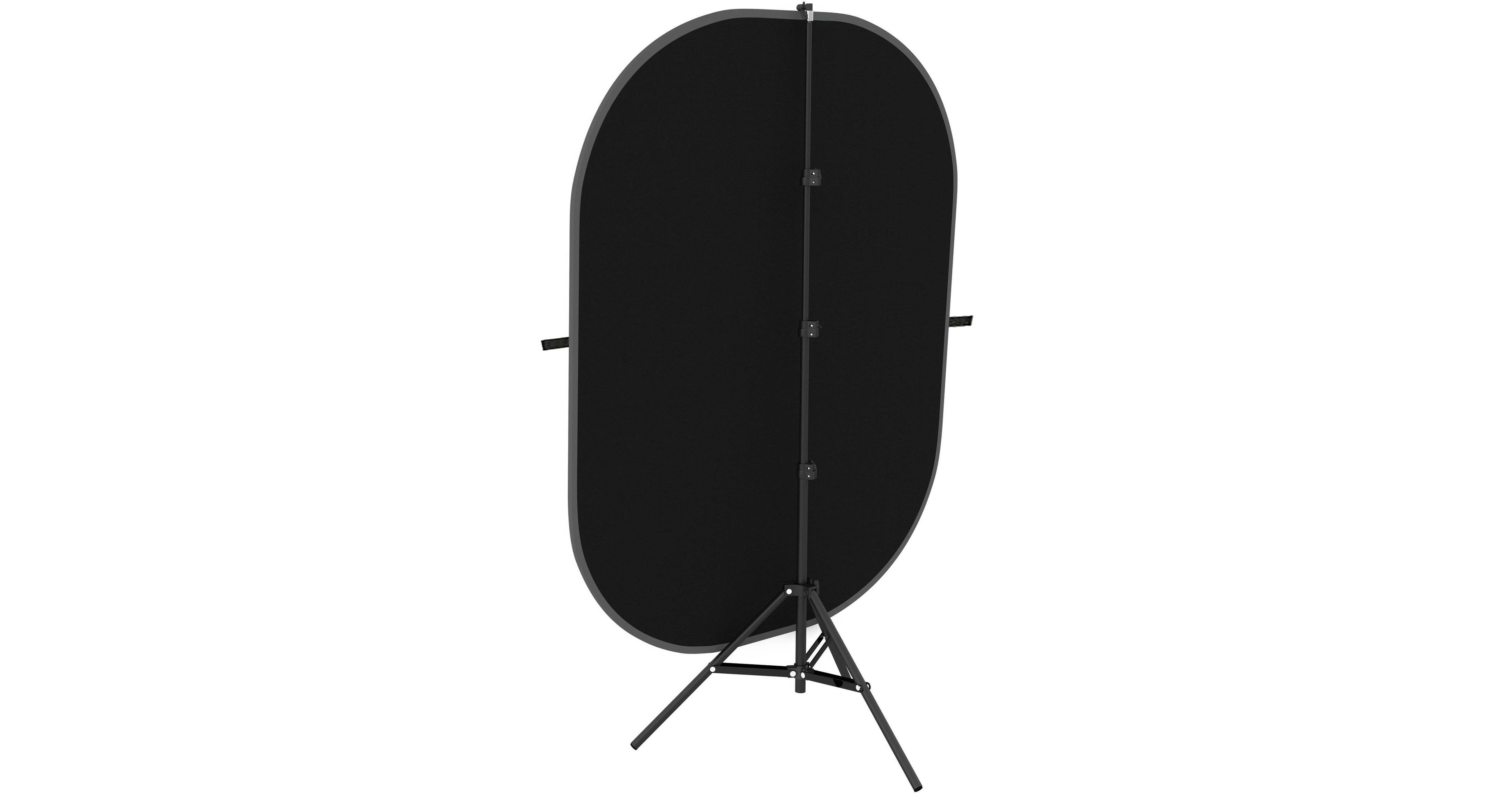 Impact Collapsible Background Kit (5 x 7', Black) B&H Photo