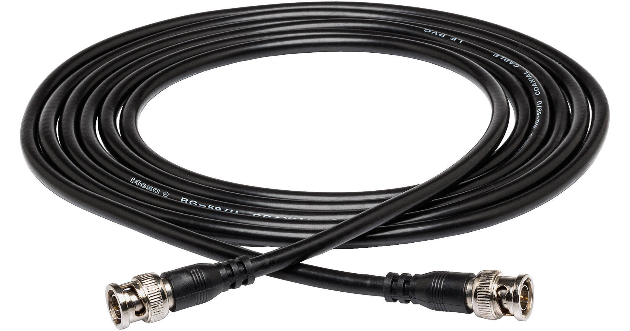 Hosa Technology BNC Male to BNC Male Cable - 25 ft BNC-59-125