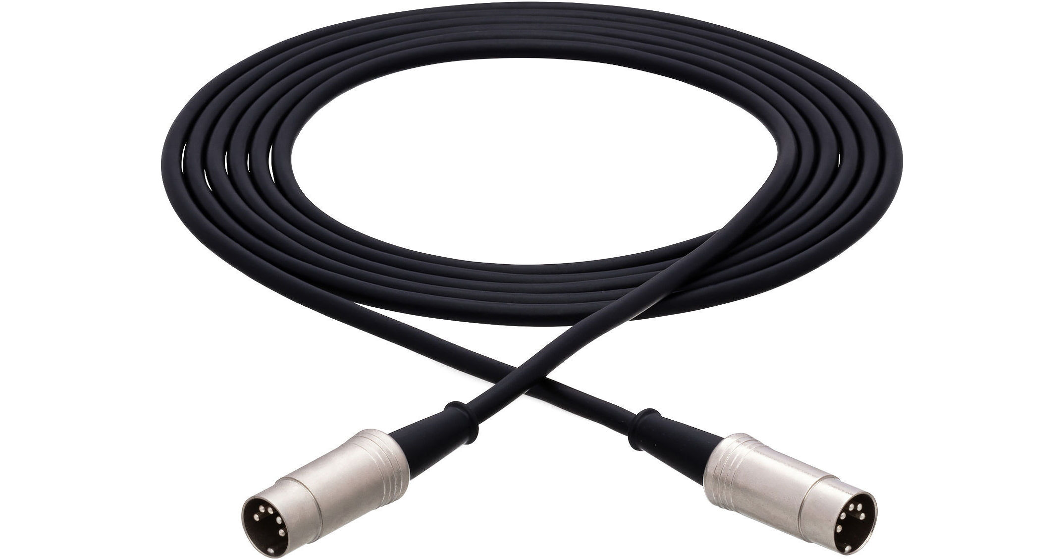 Hosa Technology Pro MIDI to MIDI Cable (5', Black) MID-505 B&H