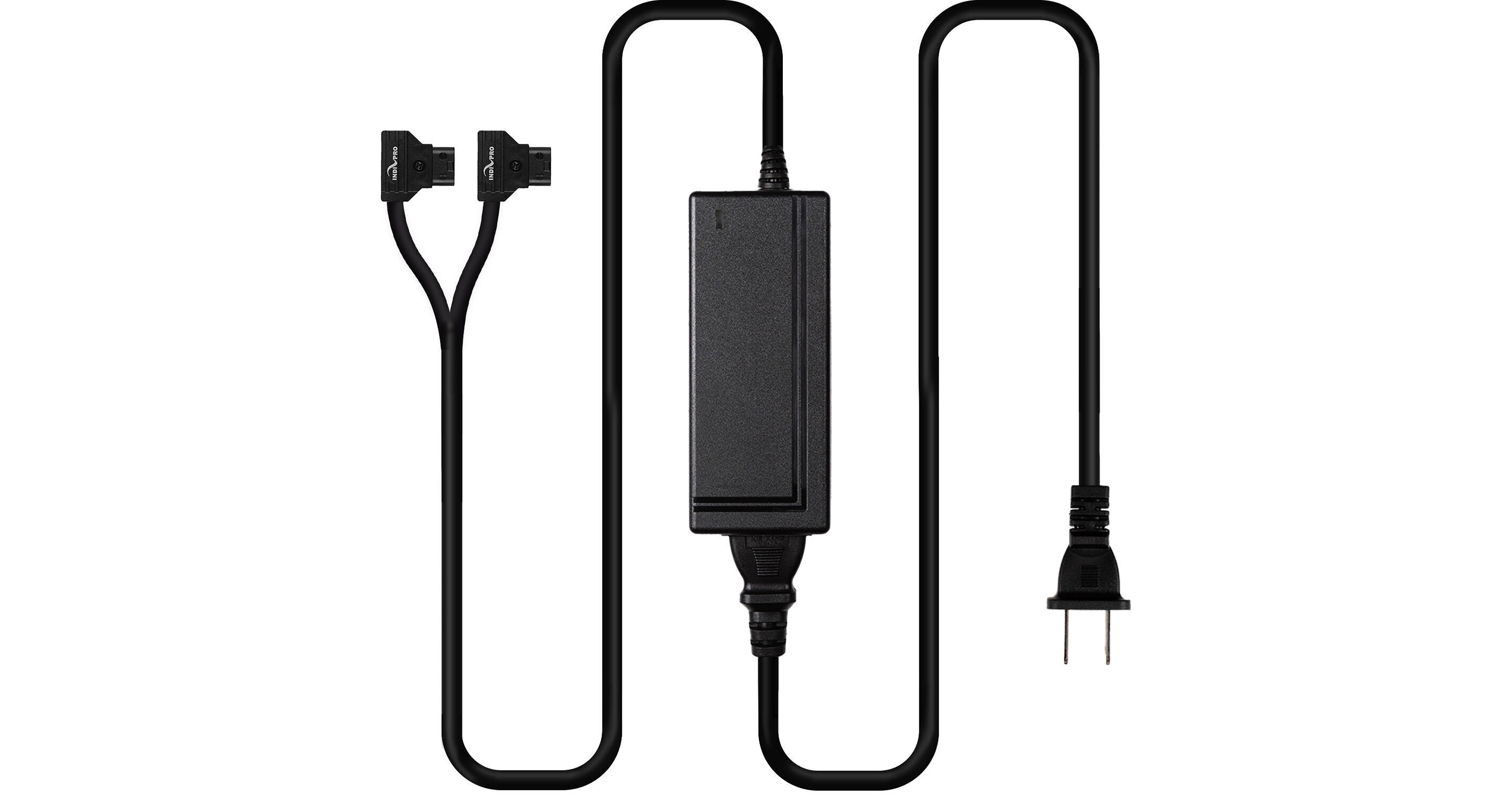 IndiPRO Tools 12V/6A AC Wall Plug to 2 x D-Tap Male ACDMDT2 B&H